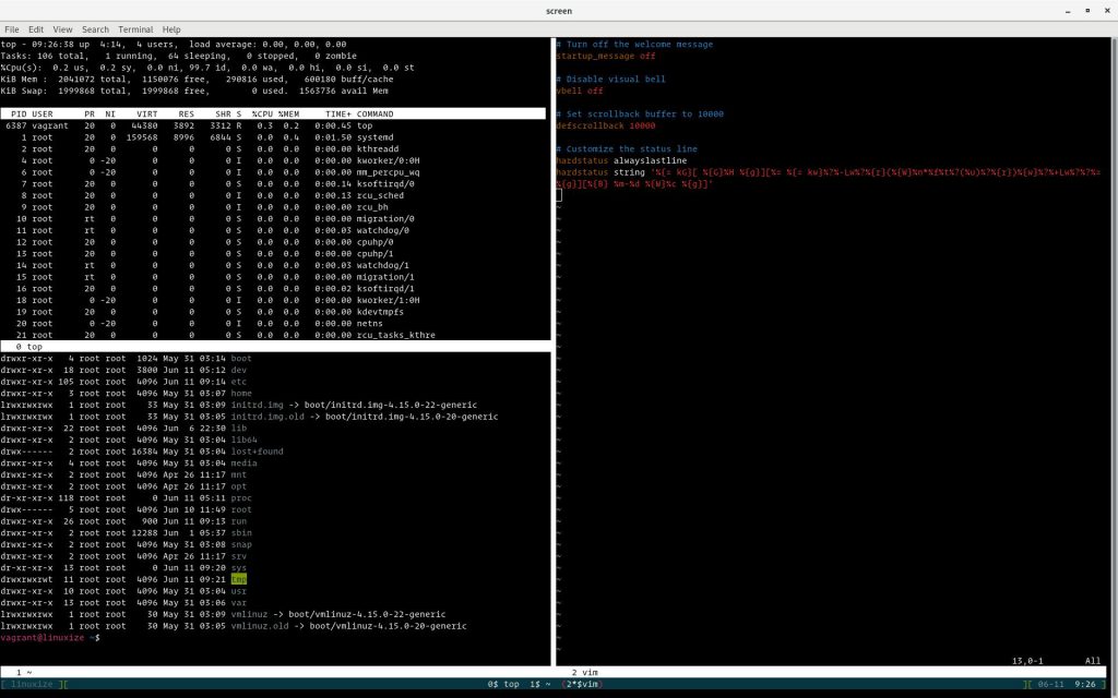 آموزش جامع نصب و استفاده از دستور Screen در لینوکس